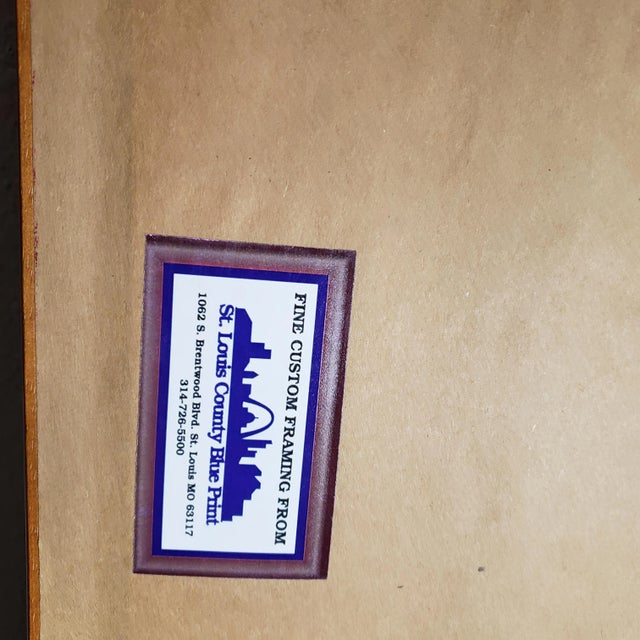 Late 20th Century Keith Foster Haymaker Golf Course Map Print of ...