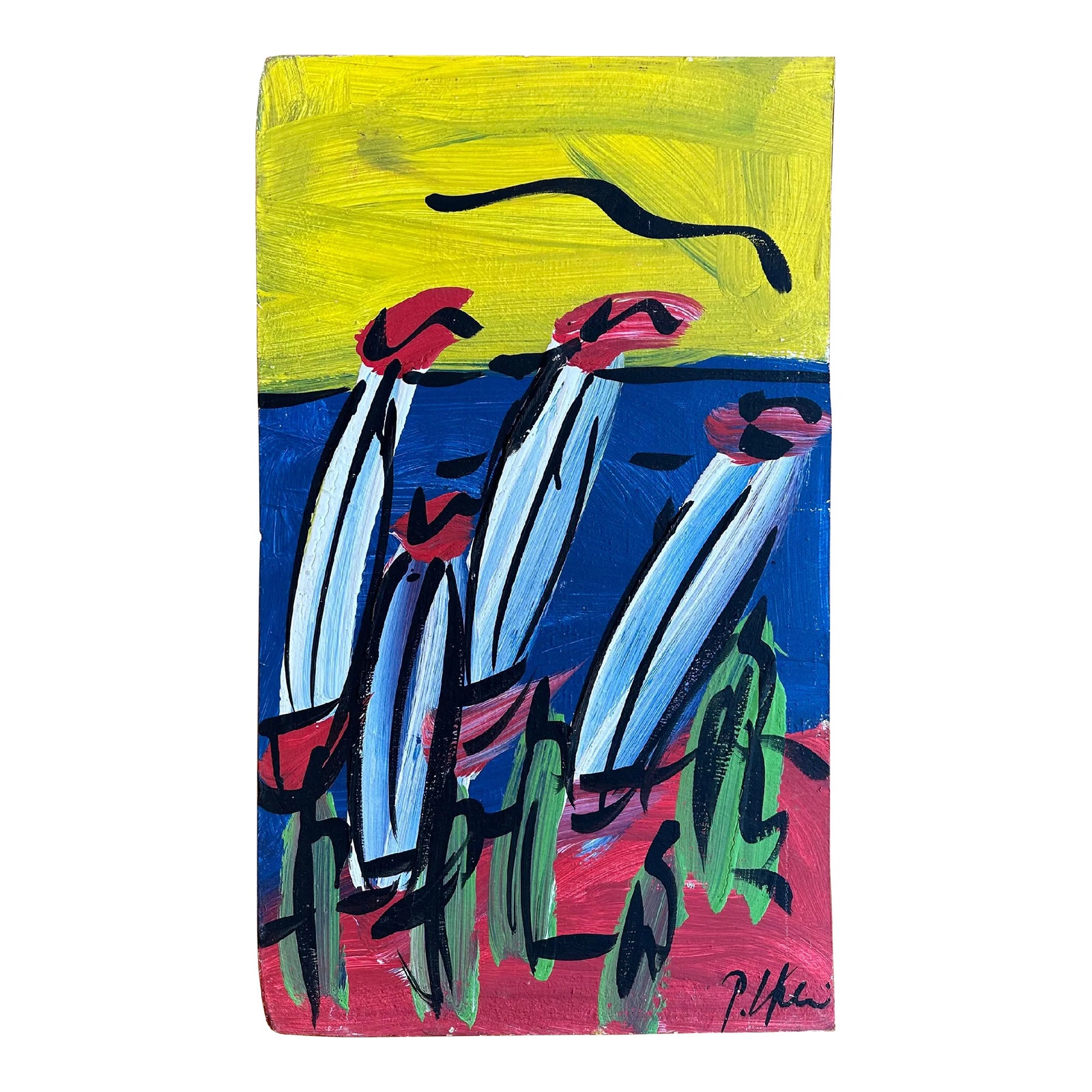 Original Peter Keil Painting | Chairish