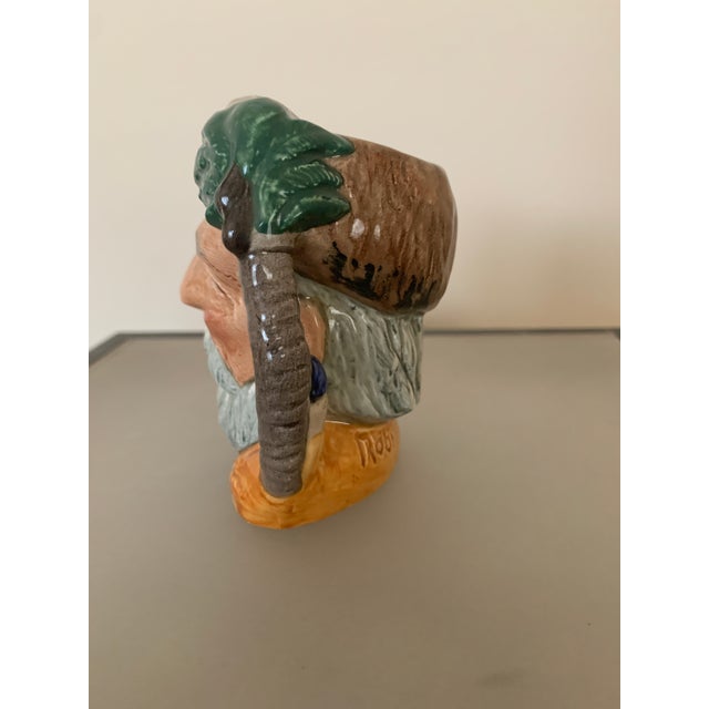 Royal Doulton Character Jug "Robinson Cruiso " D6539 Literature Series ...