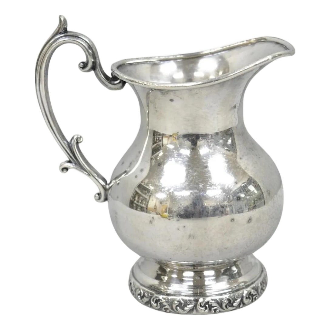 Vintage Victorian Silver Plated Small Coffee Creamer Pot by National ...