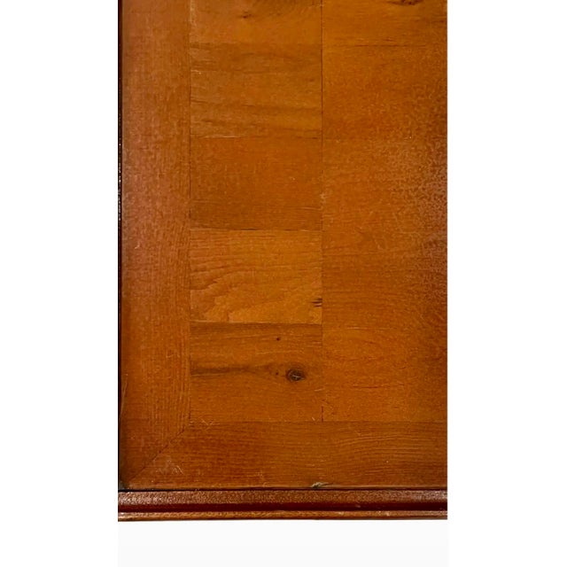 English Traditional Yew Wood Side Tables, a Pair | Chairish