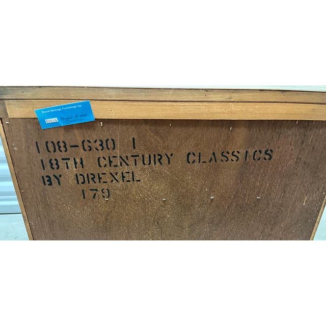 Drexel 18th Century Classics Mahogany Nightstand Chairish