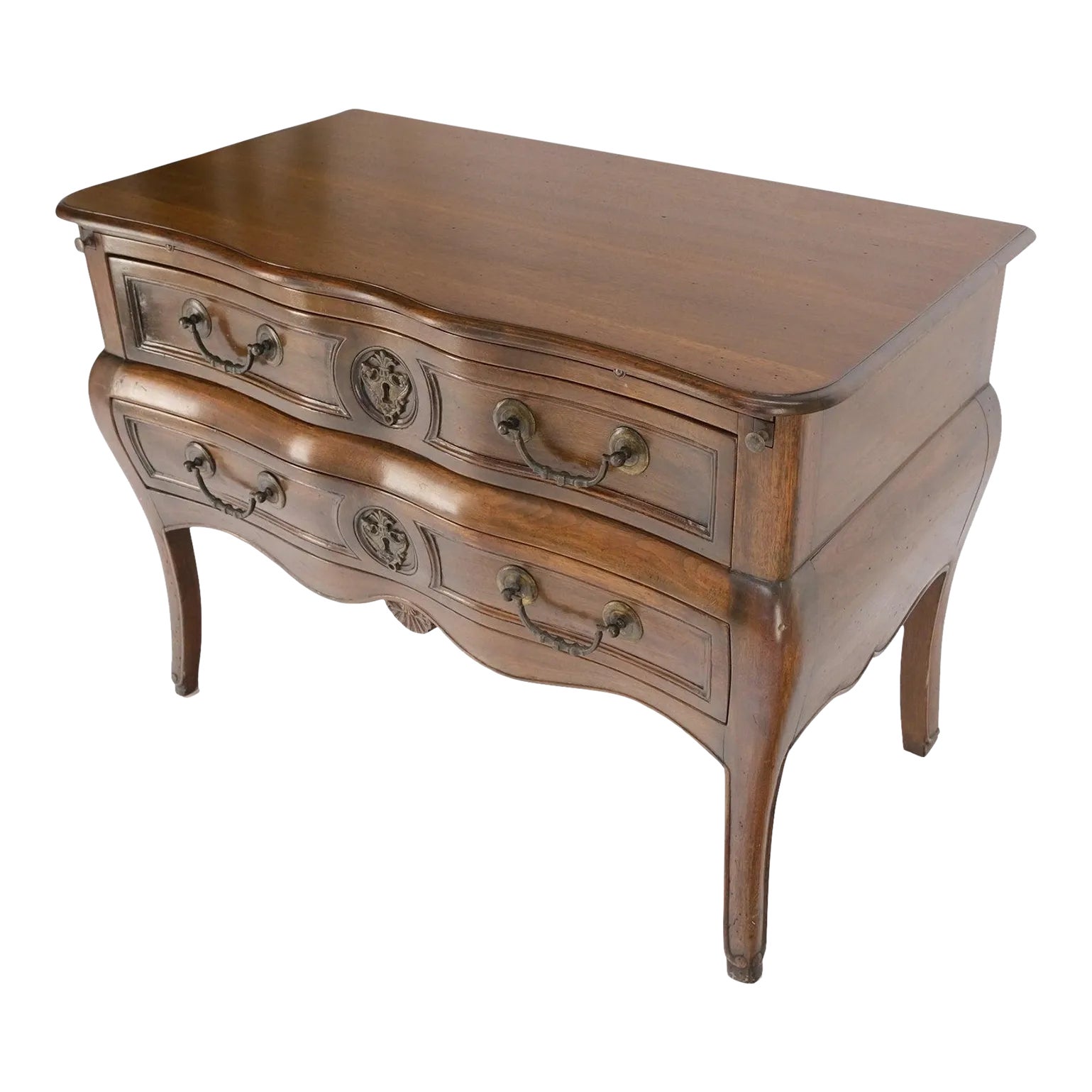 Two Drawers Spanish Colonial Heavy Solid Wood Planks Construction Chest ...