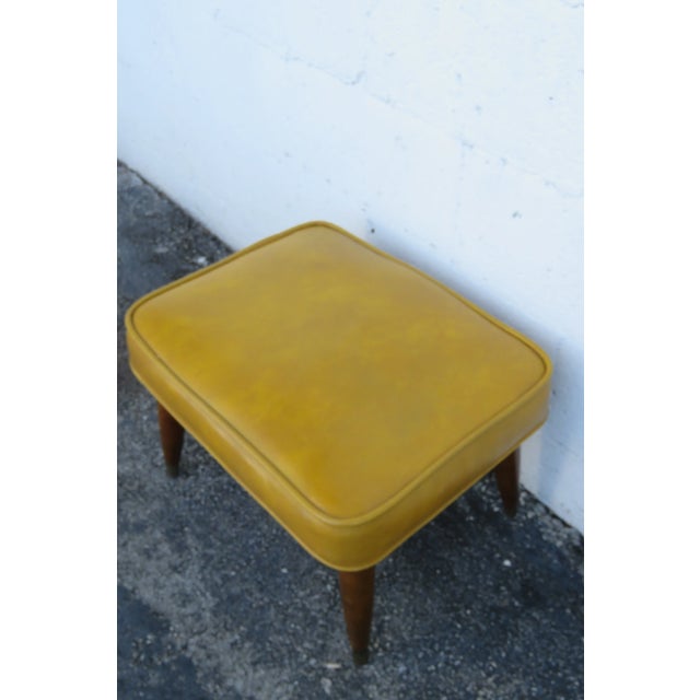 Small mid century ottoman store