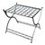 Vintage Folding Iron Luggage Rack | Chairish