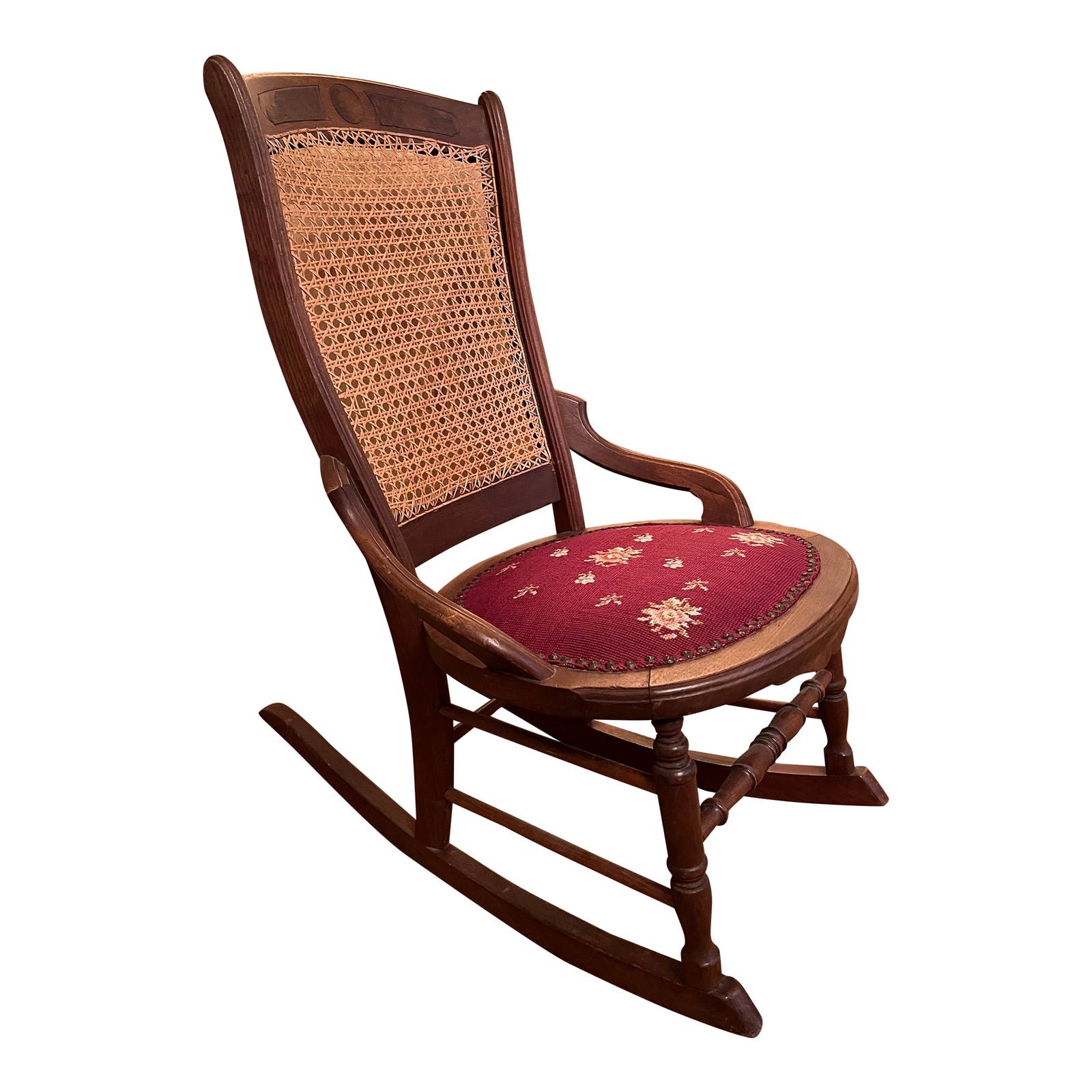 Early 1900s Antique Child’s Rocking Chair | Chairish