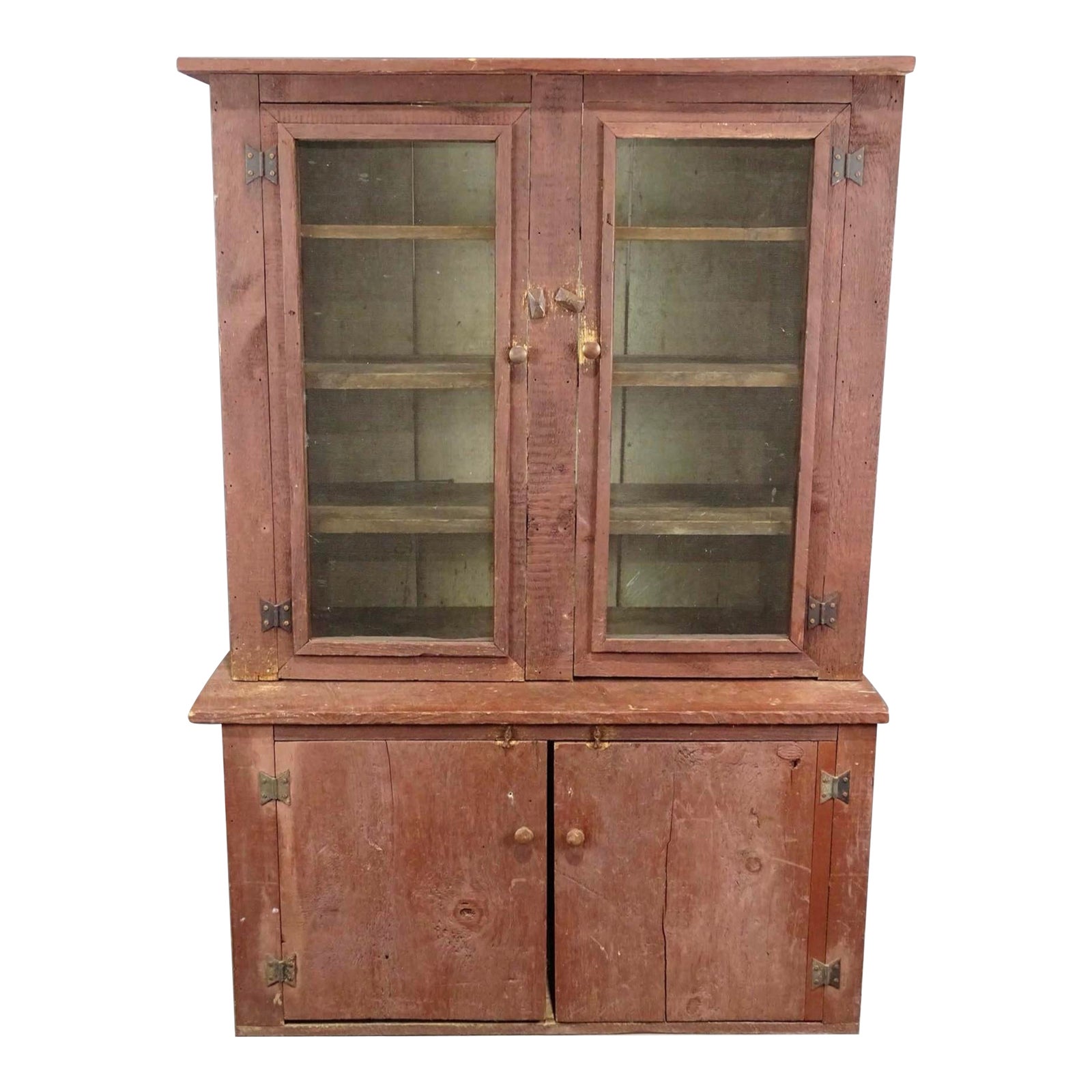 Primitive Cupboard/Hutch | Chairish