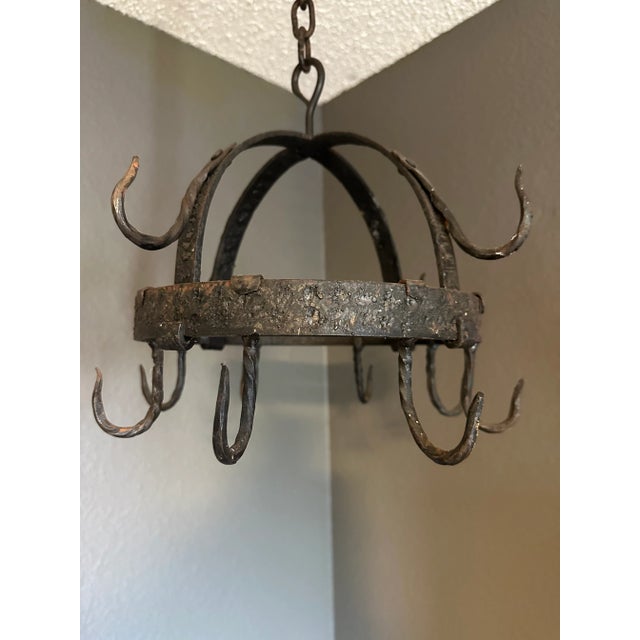 18th Century French Wrought Iron Game Rack | Chairish