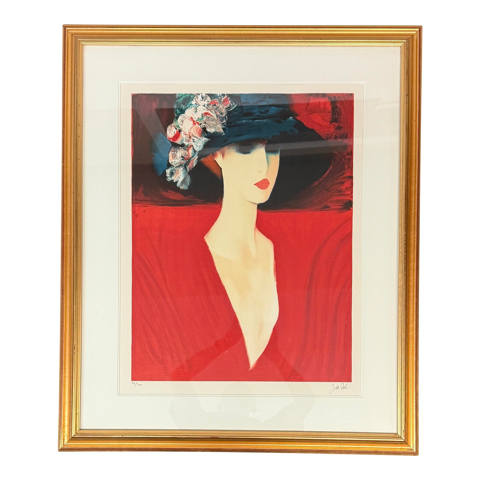 Circa 1988 Janusz De Rola "Cindy" Lithograph Signed + Numbered 97 of ...
