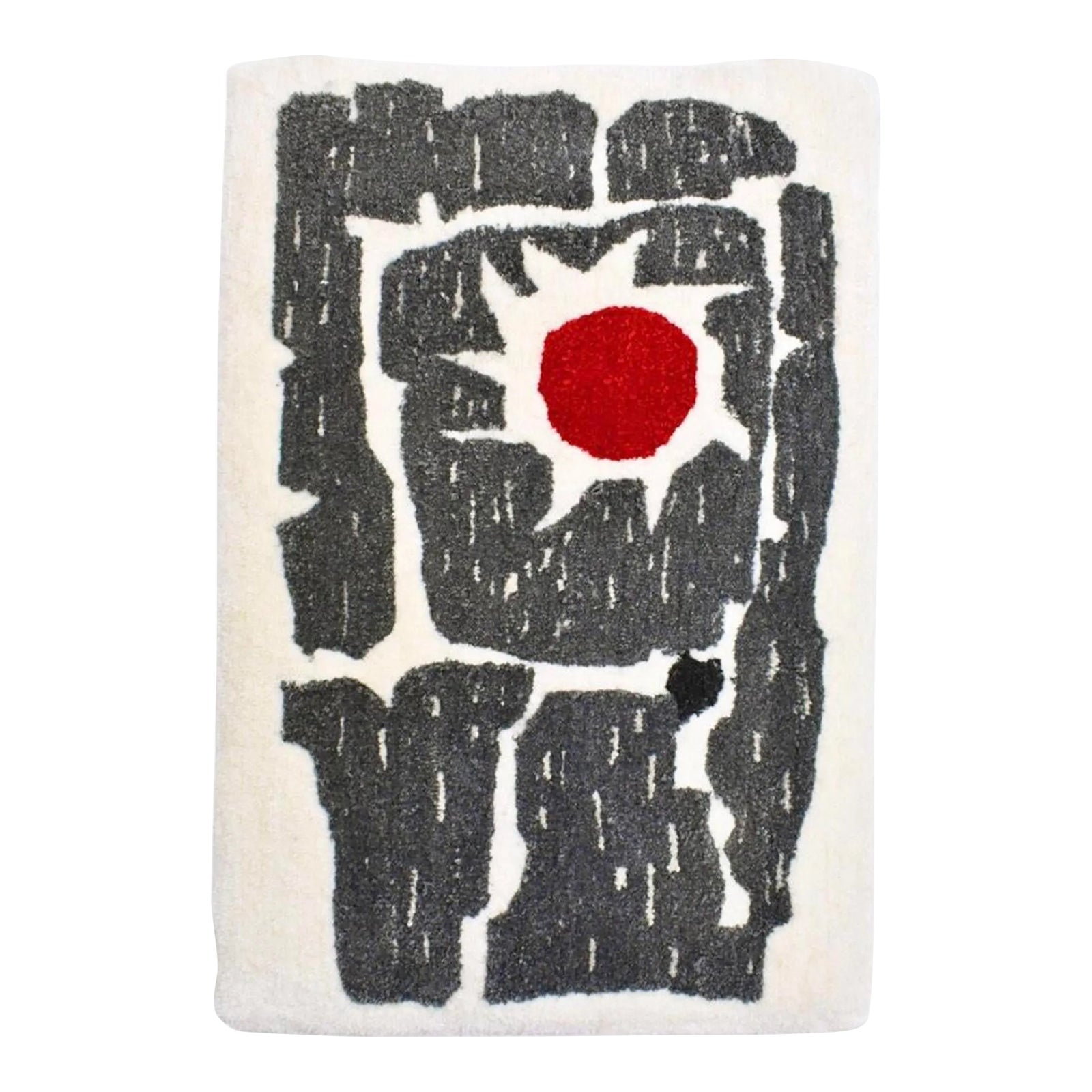 Mid Century Modern Scandinavian Calder Miro Style Handmade Tufted ...
