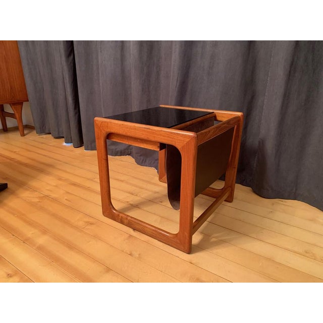 Vintage Danish Newspaper Table from Salin Nyborg, 1960s | Chairish