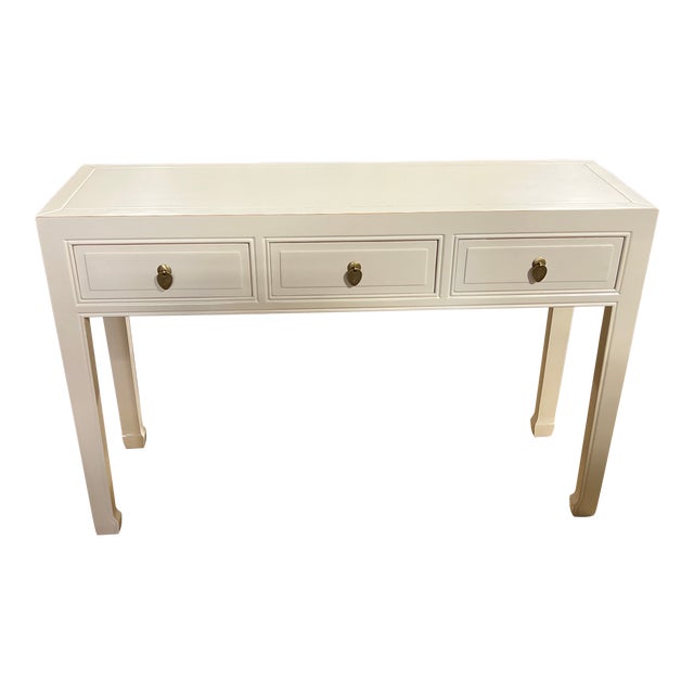 Asian Modern Ming Console Table | Chairish
