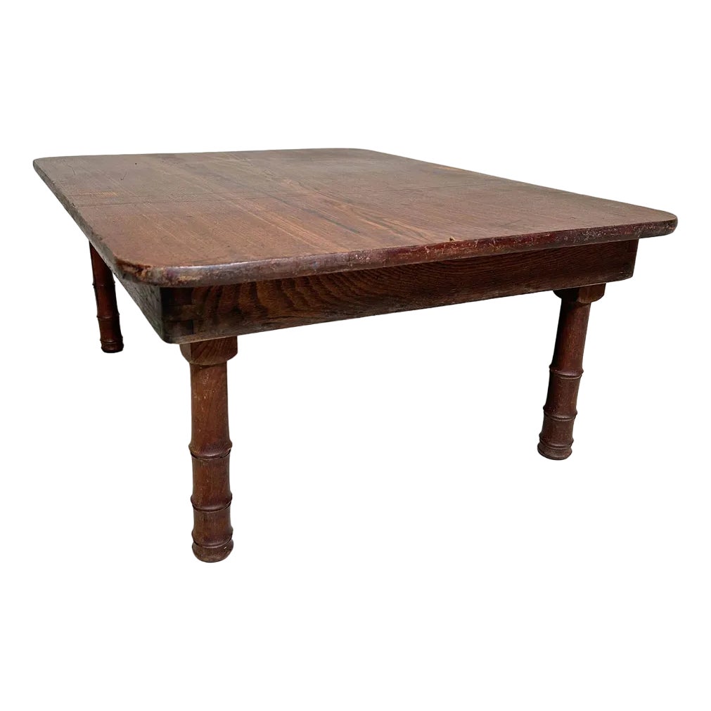 Low Taishō Period Japanese Chabudai Table, Japan, 1920s | Chairish