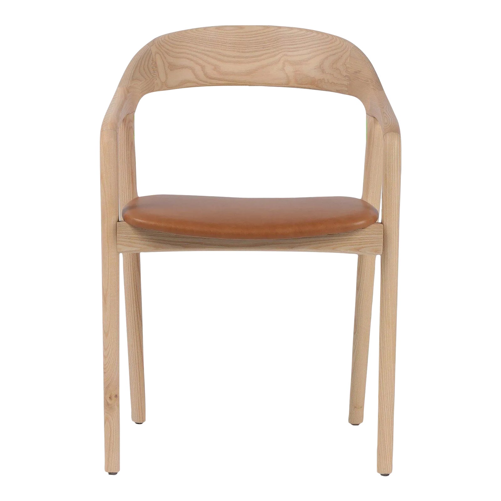 Four Hands Amare Dining Armchair - Sonoma Butterscotch | Chairish