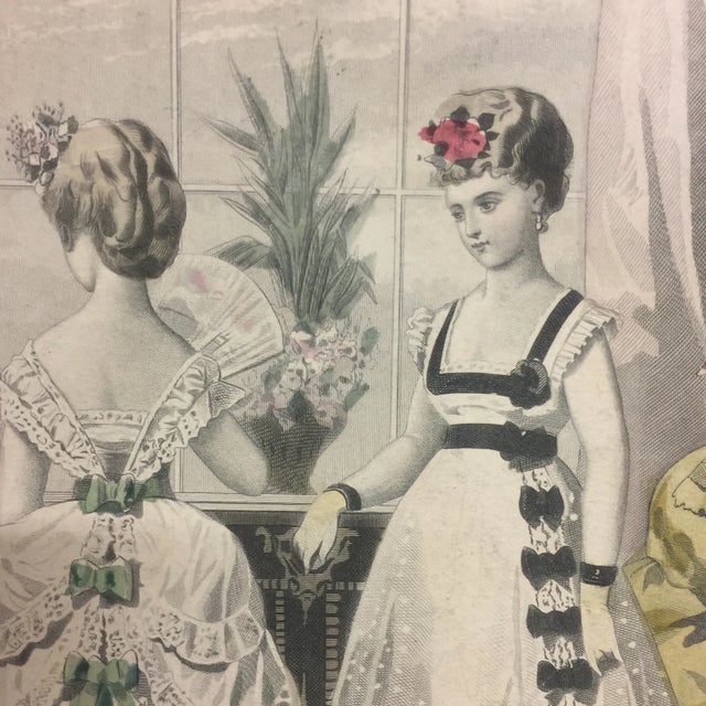 1870 Ad for Les Modes Parisienne | Chairish