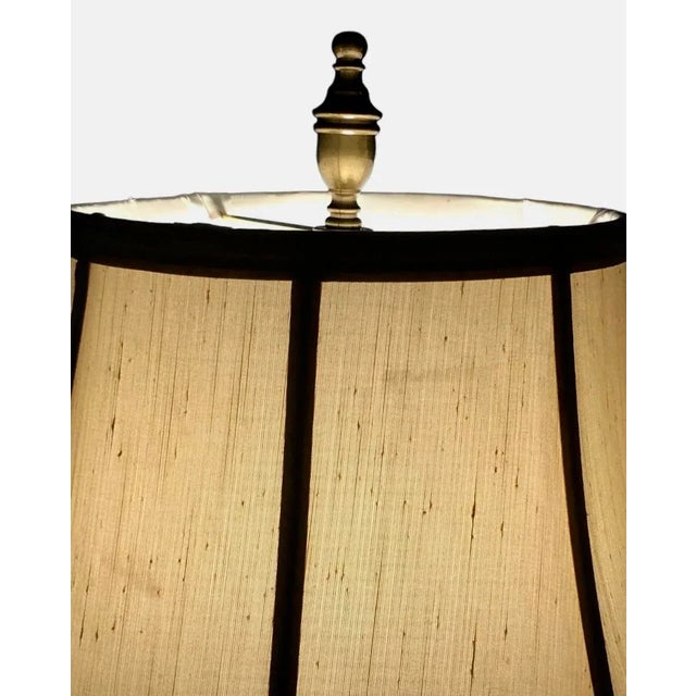 Vintage Frederick Cooper Brass Lamps - A Pair | Chairish