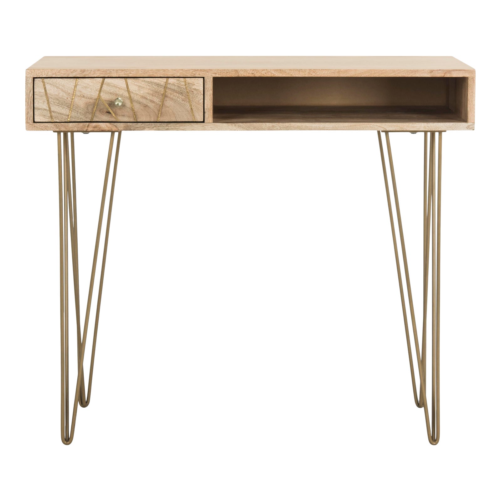 Kate Desk in Natural | Chairish