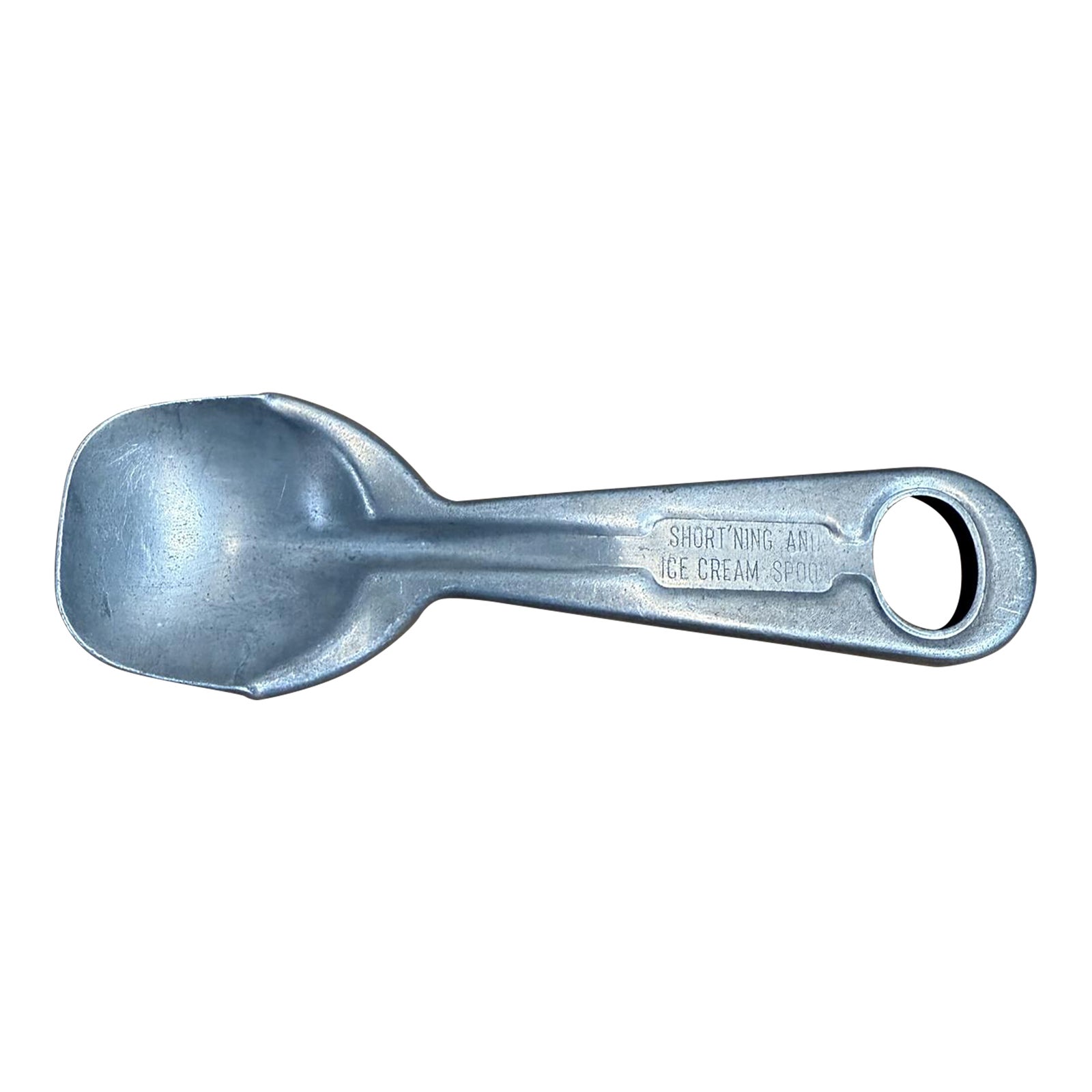 1950s Ice Cream Dipper Aluminum Spoon | Chairish