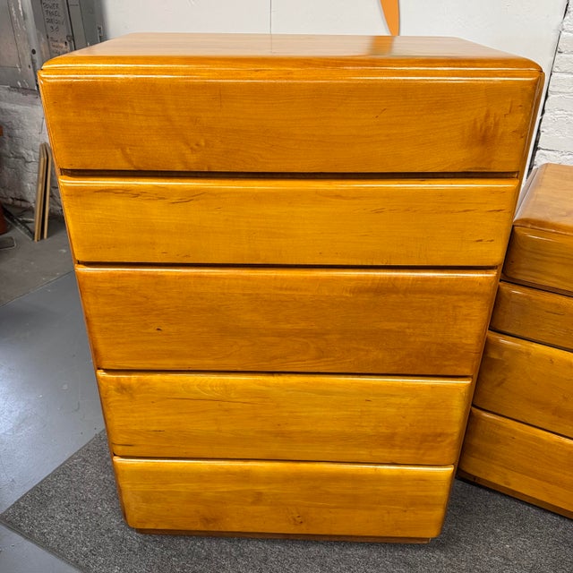 1950s Art Deco Stardust Dresser Set by Forest Furniture | Chairish