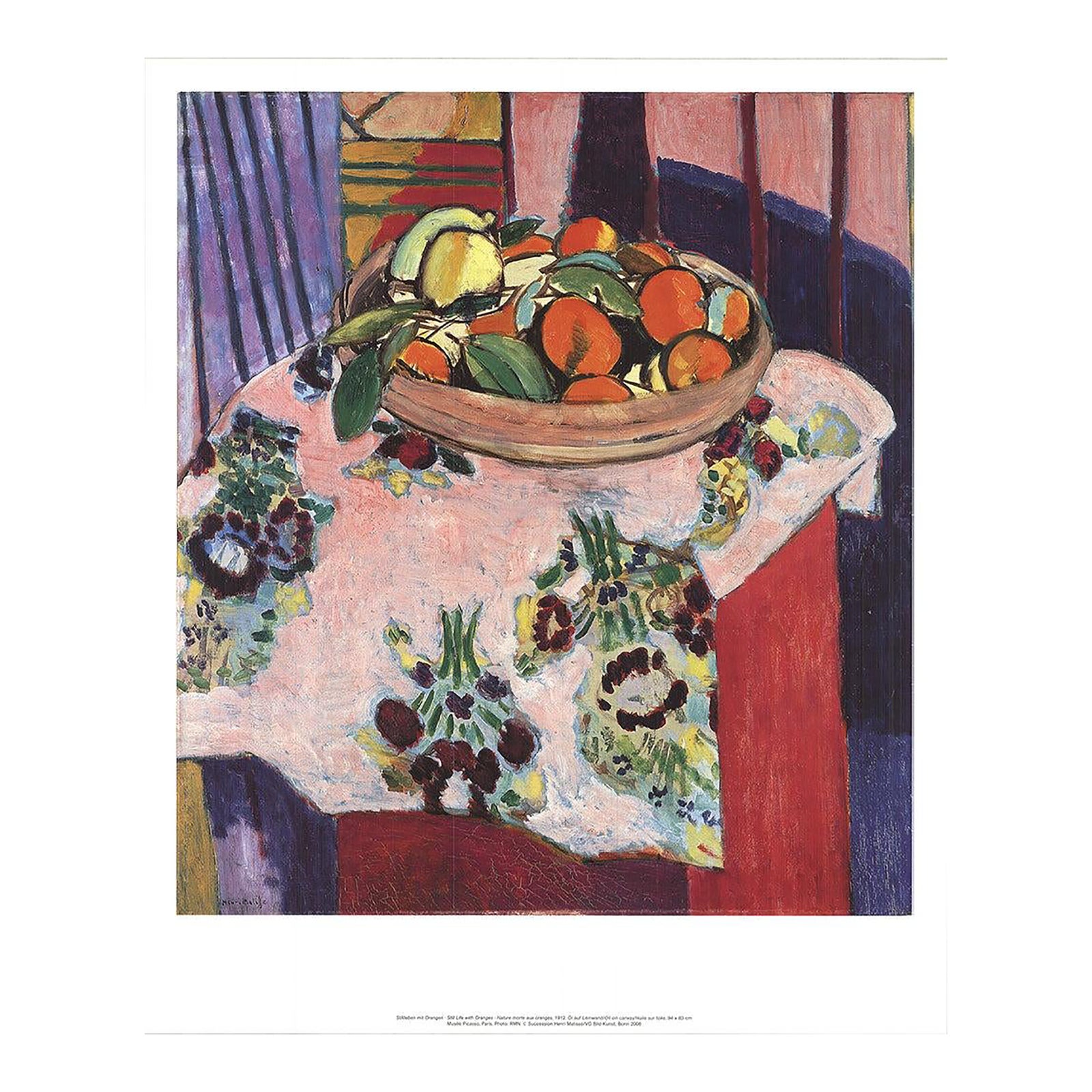 HENRI MATISSE Still Life with Oranges, 2007 | Chairish
