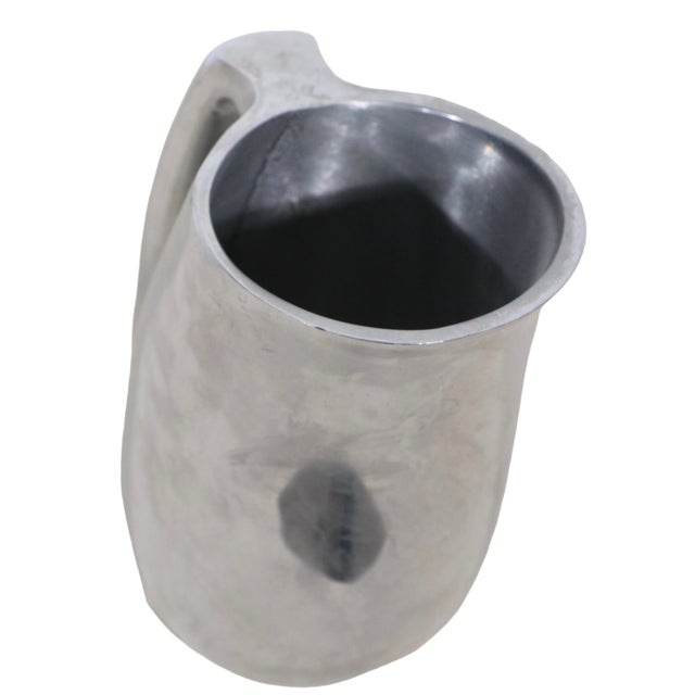 Nambe Bias Pitcher by Neil Cohen C 2000- 2010 Model 730 | Chairish