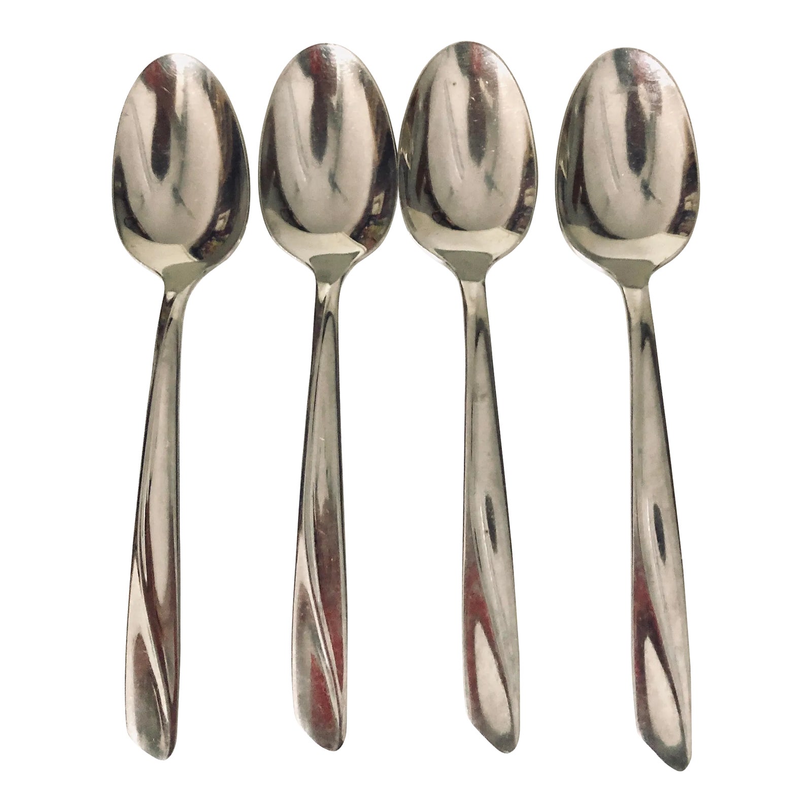 Midcentury Insico Stainless "The Finlandia" Pattern Table Spoons- Set ...