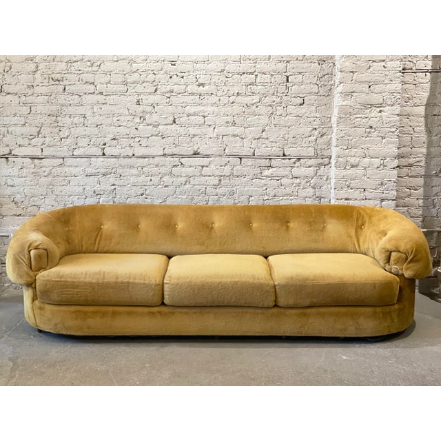 1970s Schweiger Teddy Bear Sofa | Chairish