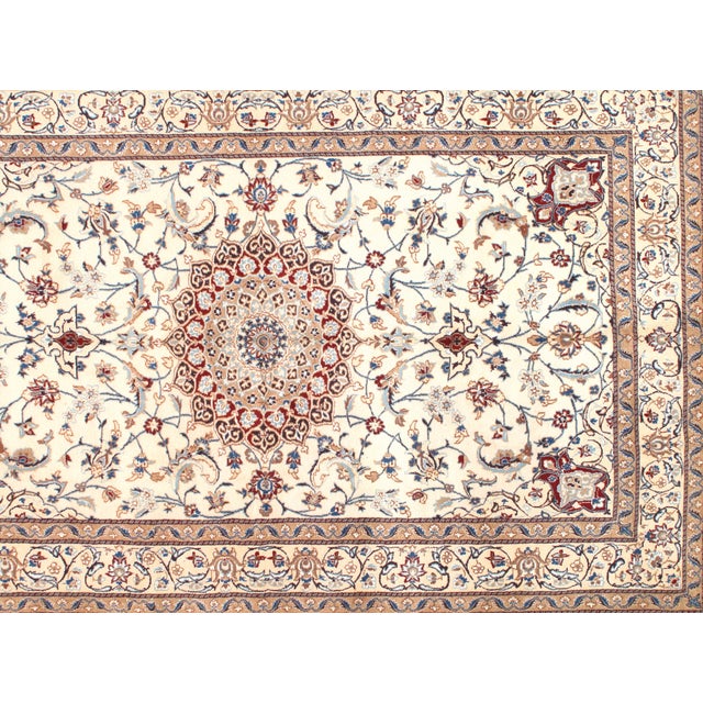 Vintage Genuine Nain Area Rug - 5′ × 8′2″ | Chairish