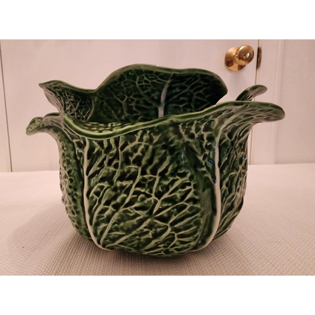 Early 20th Century Portugal Cabbage Tureen | Chairish