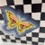 Postmodern Style Butterfly Still Life Painting | Chairish