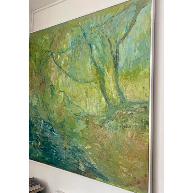 "Finding Space" Expressionist Oil Painting by Francesca Owen | Chairish