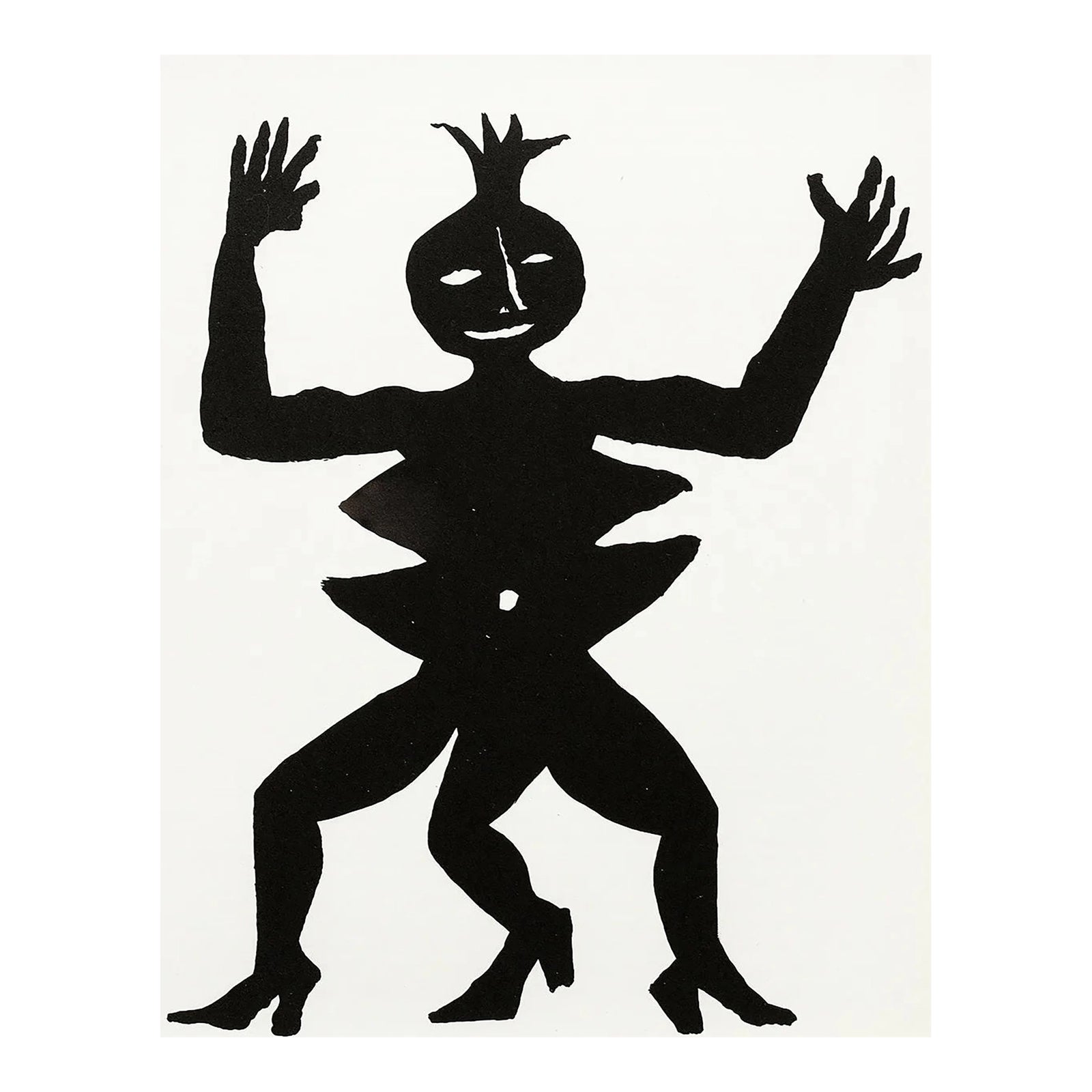 1975 Calder Original Lithograph Dm07212 Derriere Le Miroir | Chairish