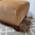 John Charles Custom Microsuede Ottoman | Chairish