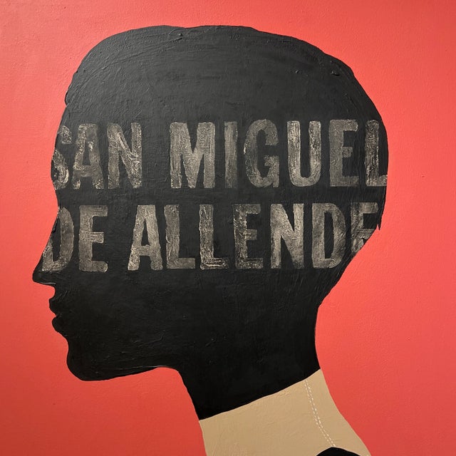 "San Miguel Sun" Contemporary Original Abstract Portrait Painting by Jo ...