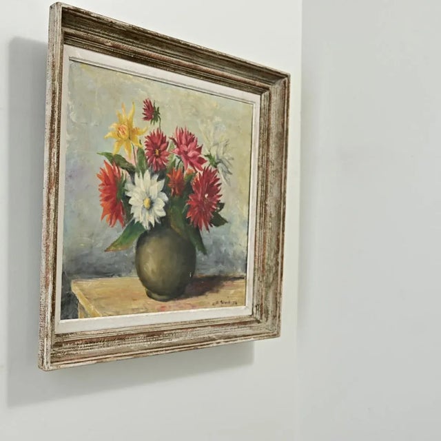 French Vintage Framed Still Life | Chairish
