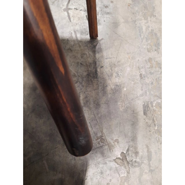 Late 20th Century Ward Bennett Style Barrell Bentwood Chair, by Dor-Val ...