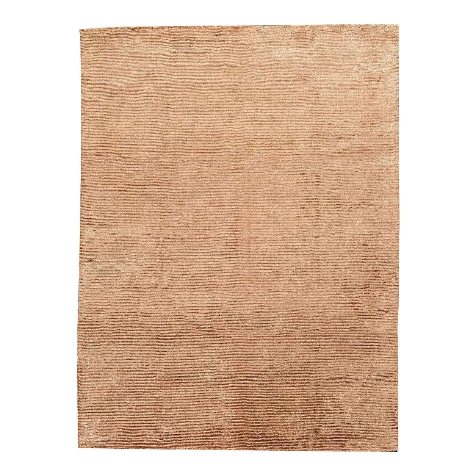 Beige Contemporary Hand Woven Rug - 8' X 10' | Chairish