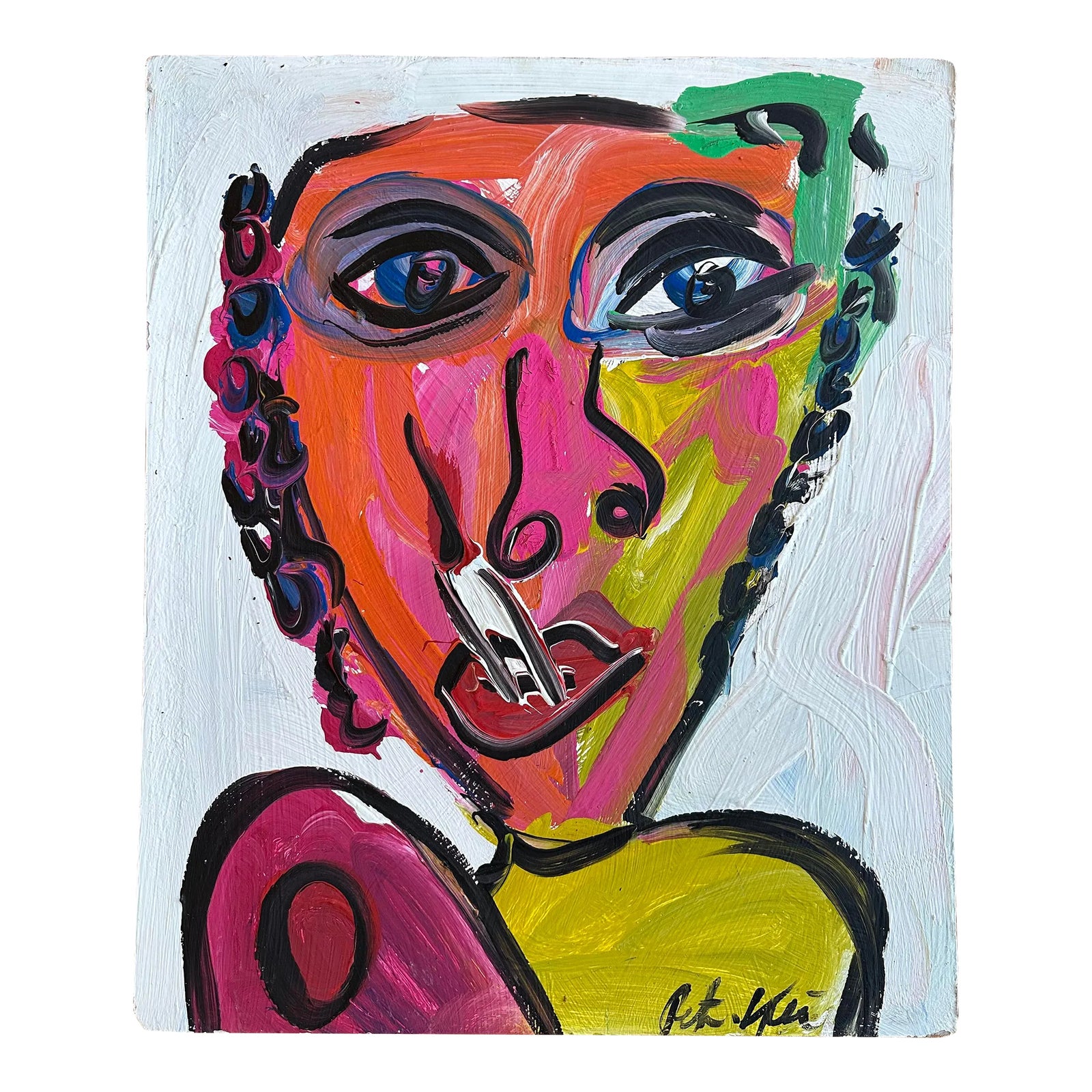 Original Peter Keil Painting | Chairish