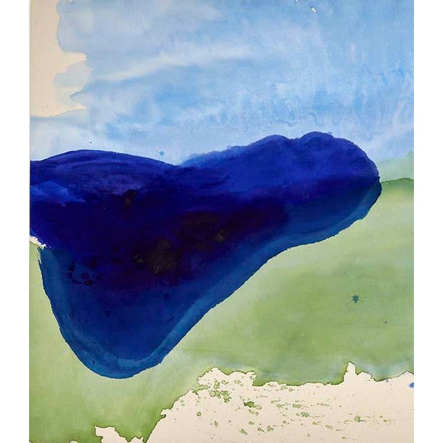 "Untitled 7" Contemporary Abstract Expressionist Color Field Acrylic ...