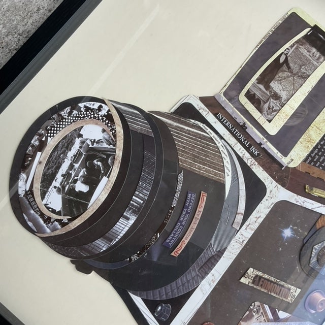 Vintage Boho Original Paper Camera Collage | Chairish