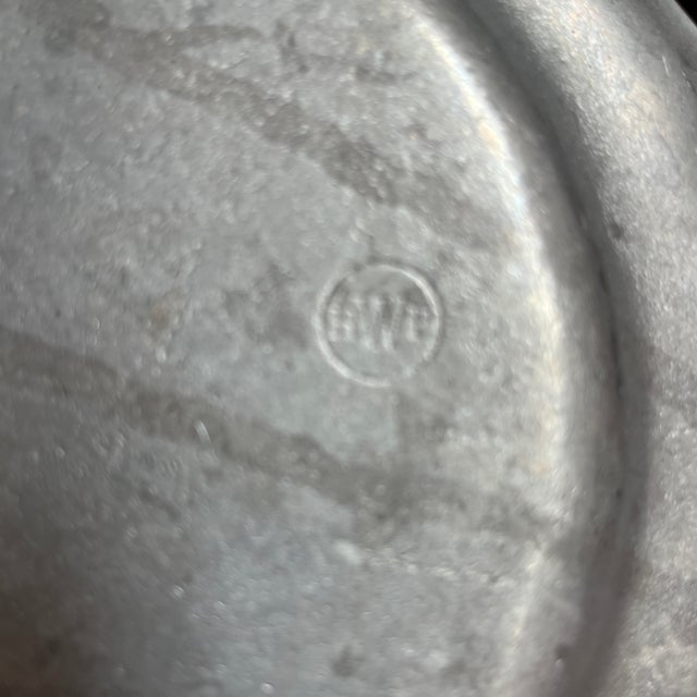 Wilton Usa Pewter Plates- Set of 6 | Chairish