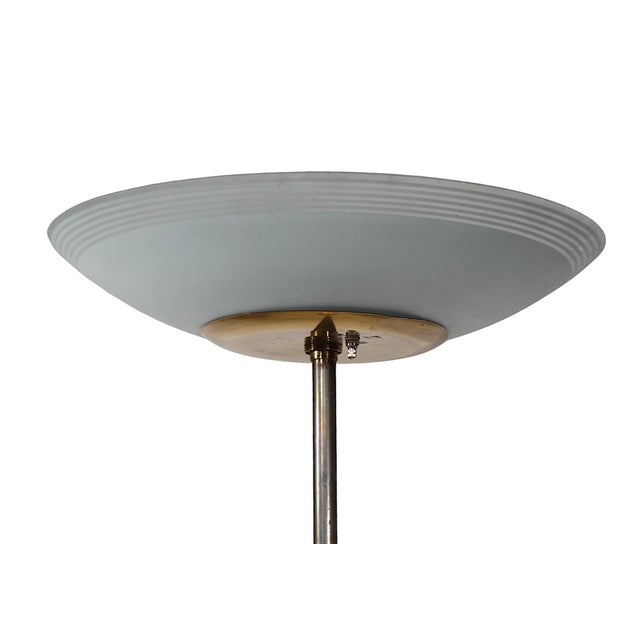 Mid Century Torchiere Uplight Floor Lamp | Chairish