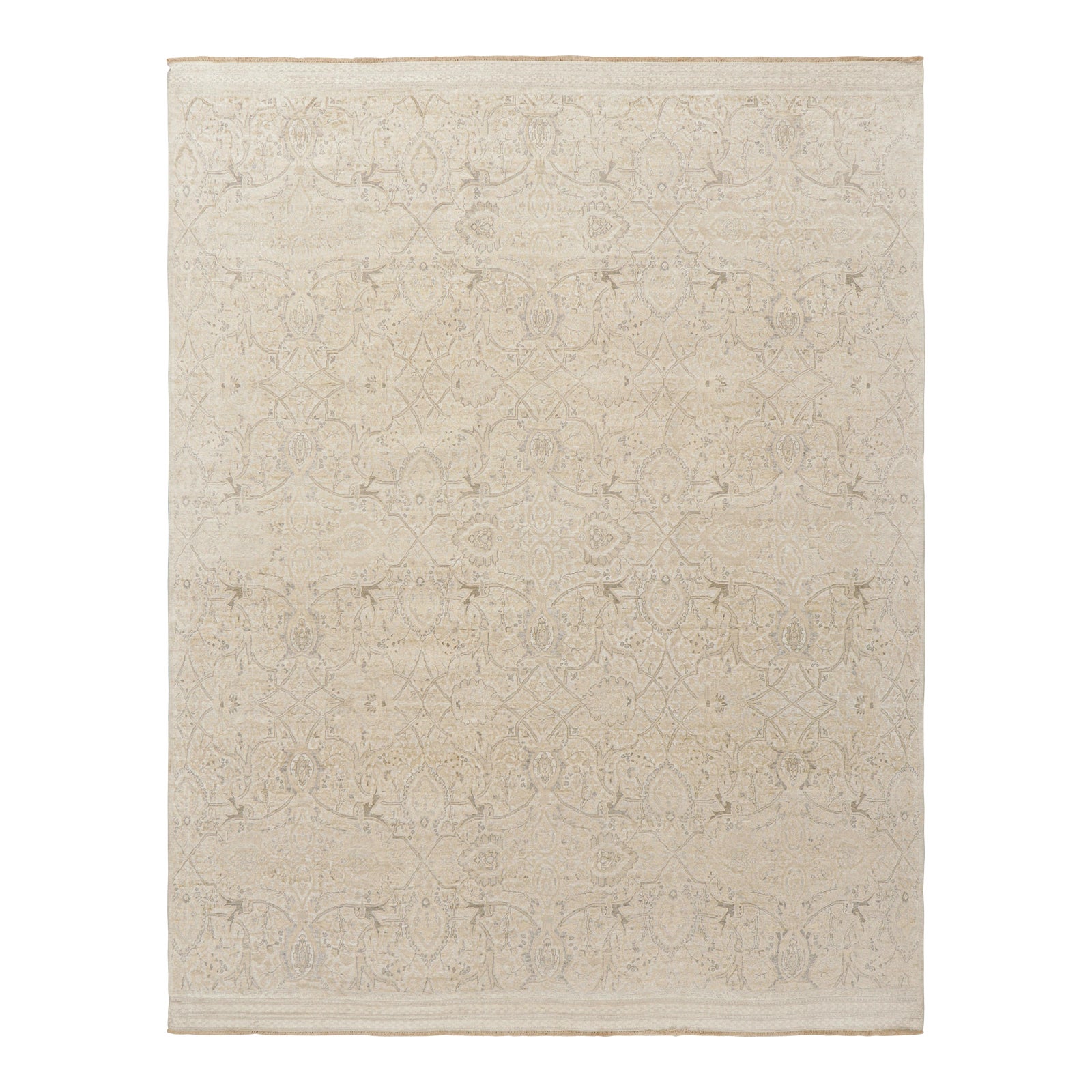 Rug & Kilim’s Modern Classics Rug in Beige-Brown With Geometric ...