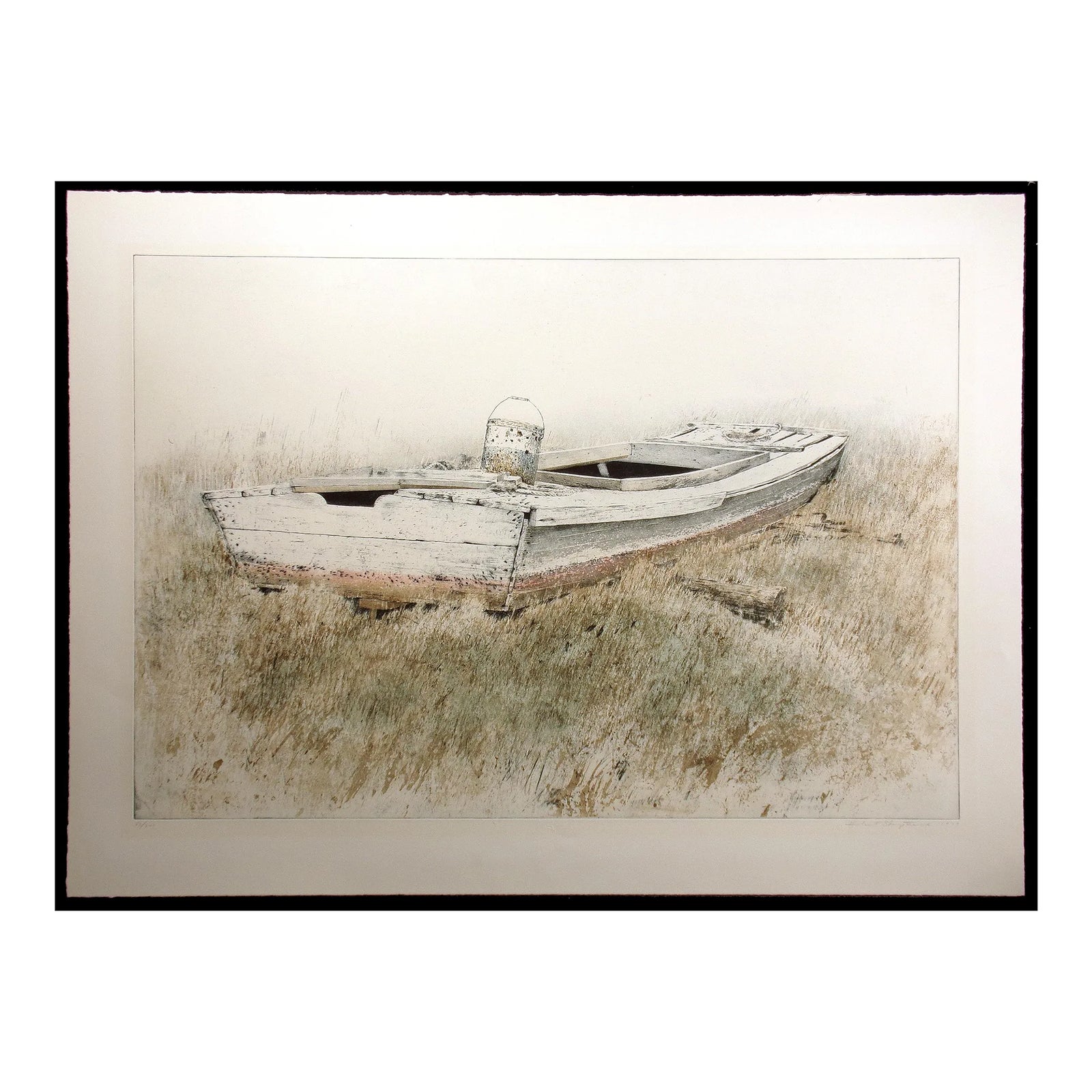 Hubert Shuptrine "Summer Again" Hand Signed Numbered Etching, 1977 ...