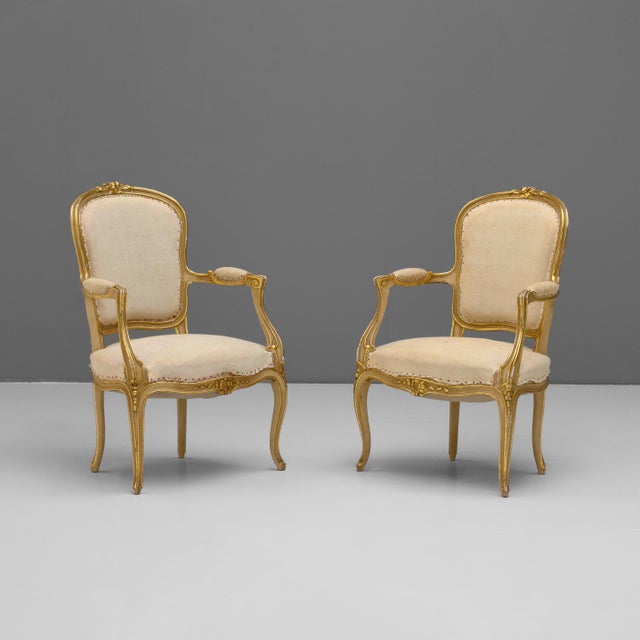 Salon Chairs, 1890s, Set of 2 | Chairish