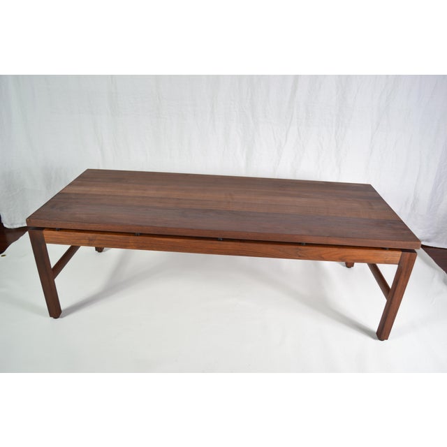 Mid-Century Modern Walnut Coffee Table | Chairish