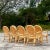 Vintage Coastal Twisted Rattan Dining Chairs - Set of 8 | Chairish