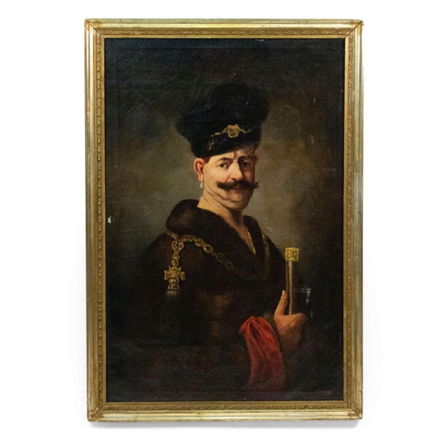 Russian Nobleman Portrait Painting | Chairish