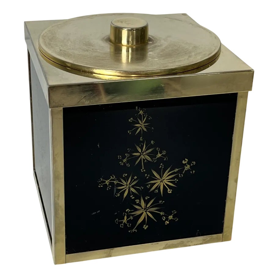 Mid-Century Italian Brass Ice Bucket by Paolo Traversi, 1960s | Chairish