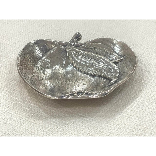 Vintage Buccellati Sterling Apple Dish | Chairish